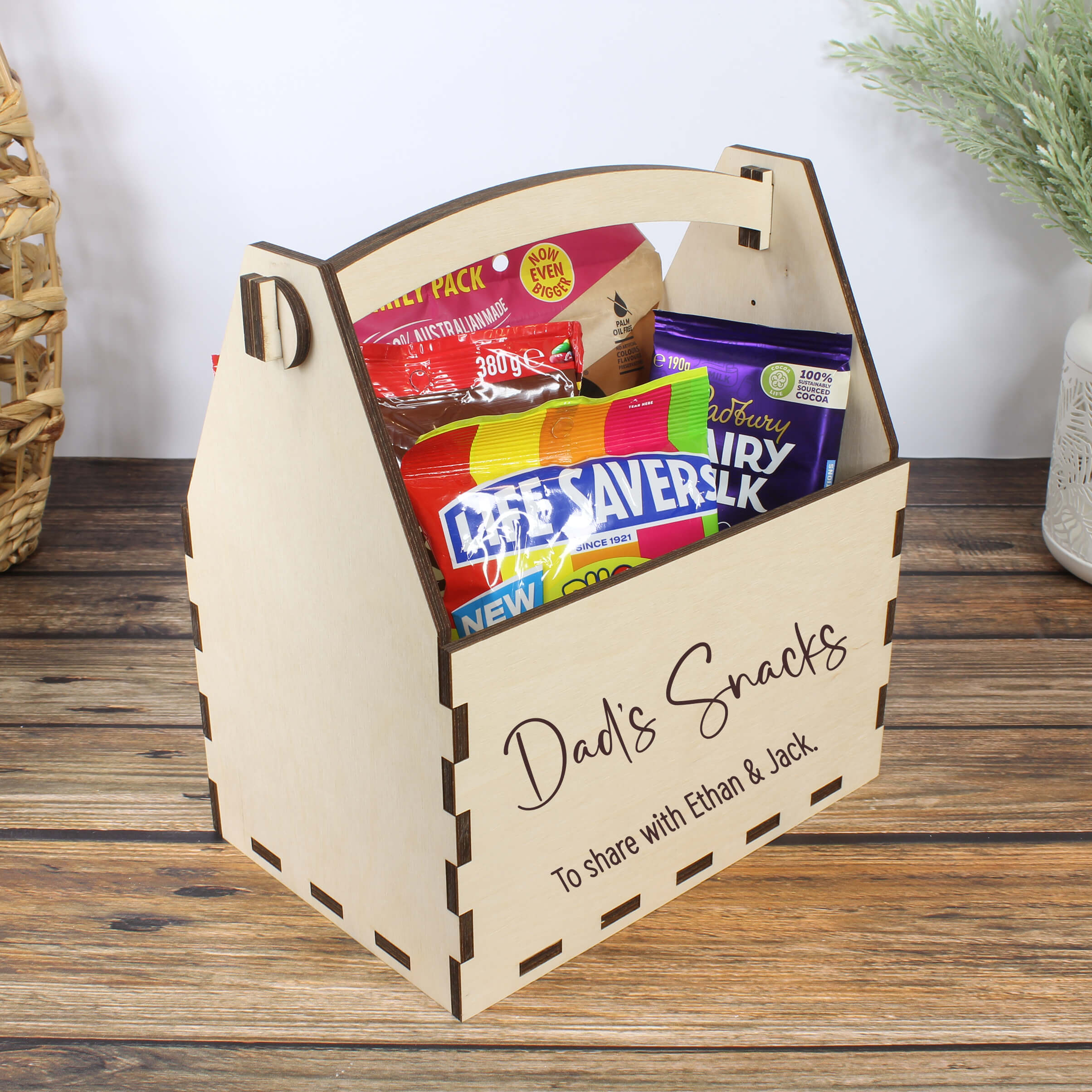 Unique Gift For Dad Snack Caddy Meridian Etch Unique Gift For Dad Snack Caddy Meridian Etch