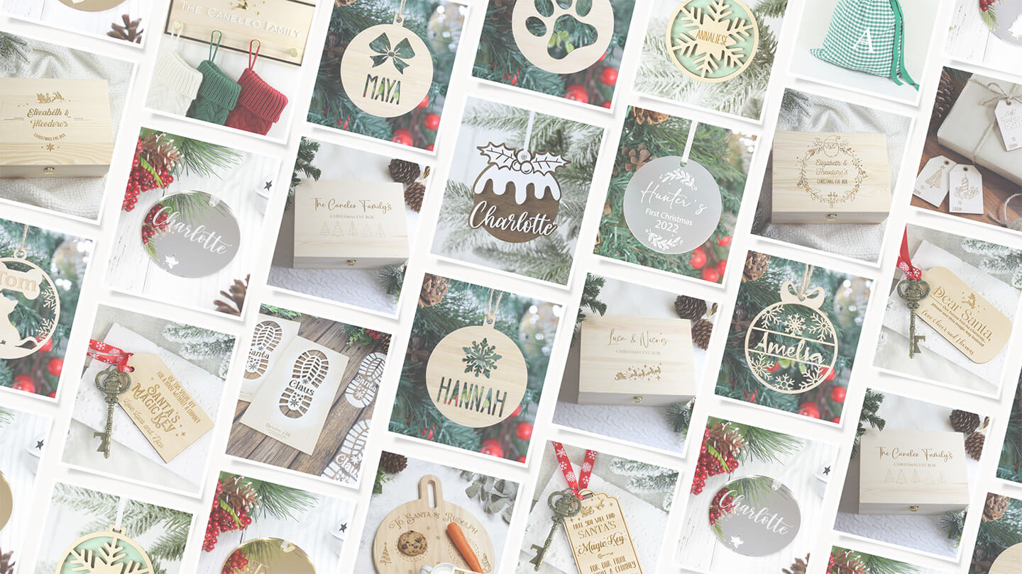 Personalised Christmas Gifts - Meridian Etch
