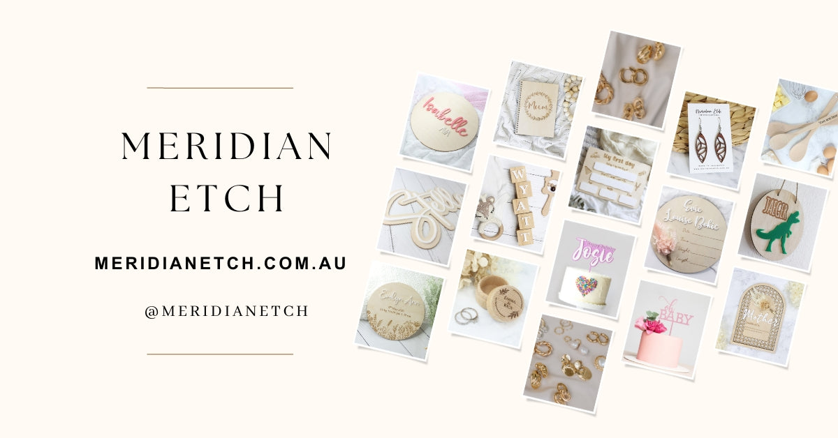 Meridian Etch - Personalised Gifts Australia - Personalised Baby Gifts