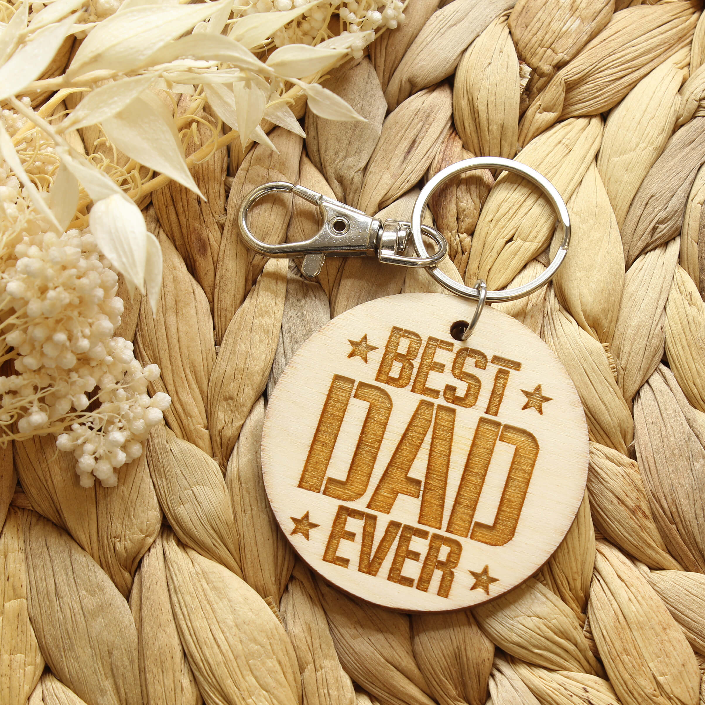 Keyring for Dad | Cheap Father's Day Gift Ideas – Meridian Etch