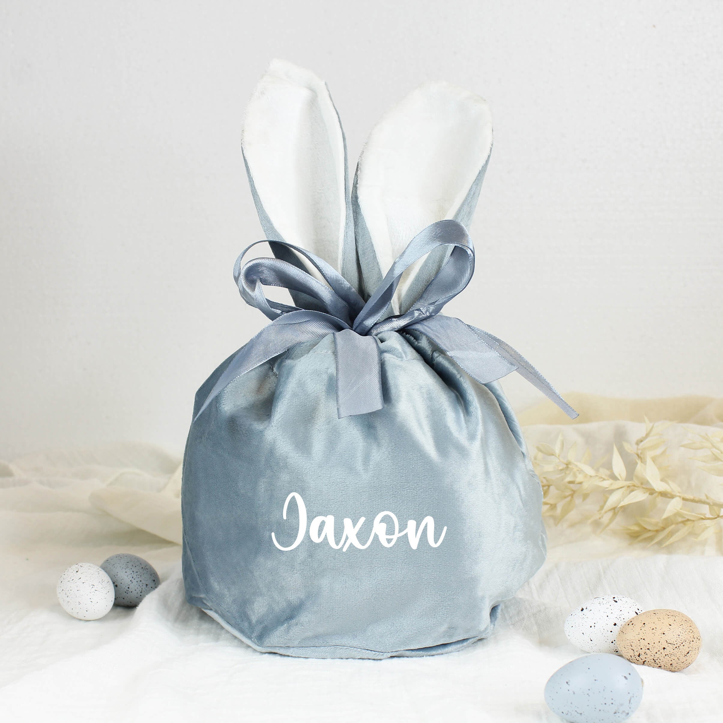 Easter Egg Bag - Blue Easter Basket Alternative – Meridian Etch
