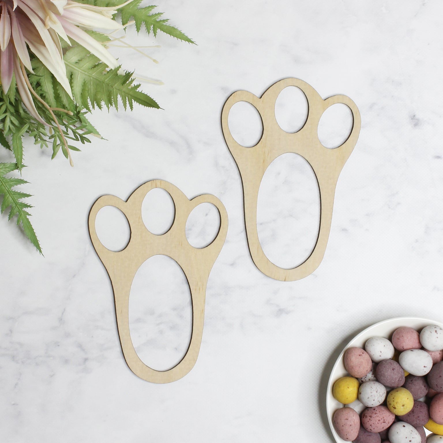 Easter Bunny Foot Print Stencil - Easy & Affordable – Meridian Etch