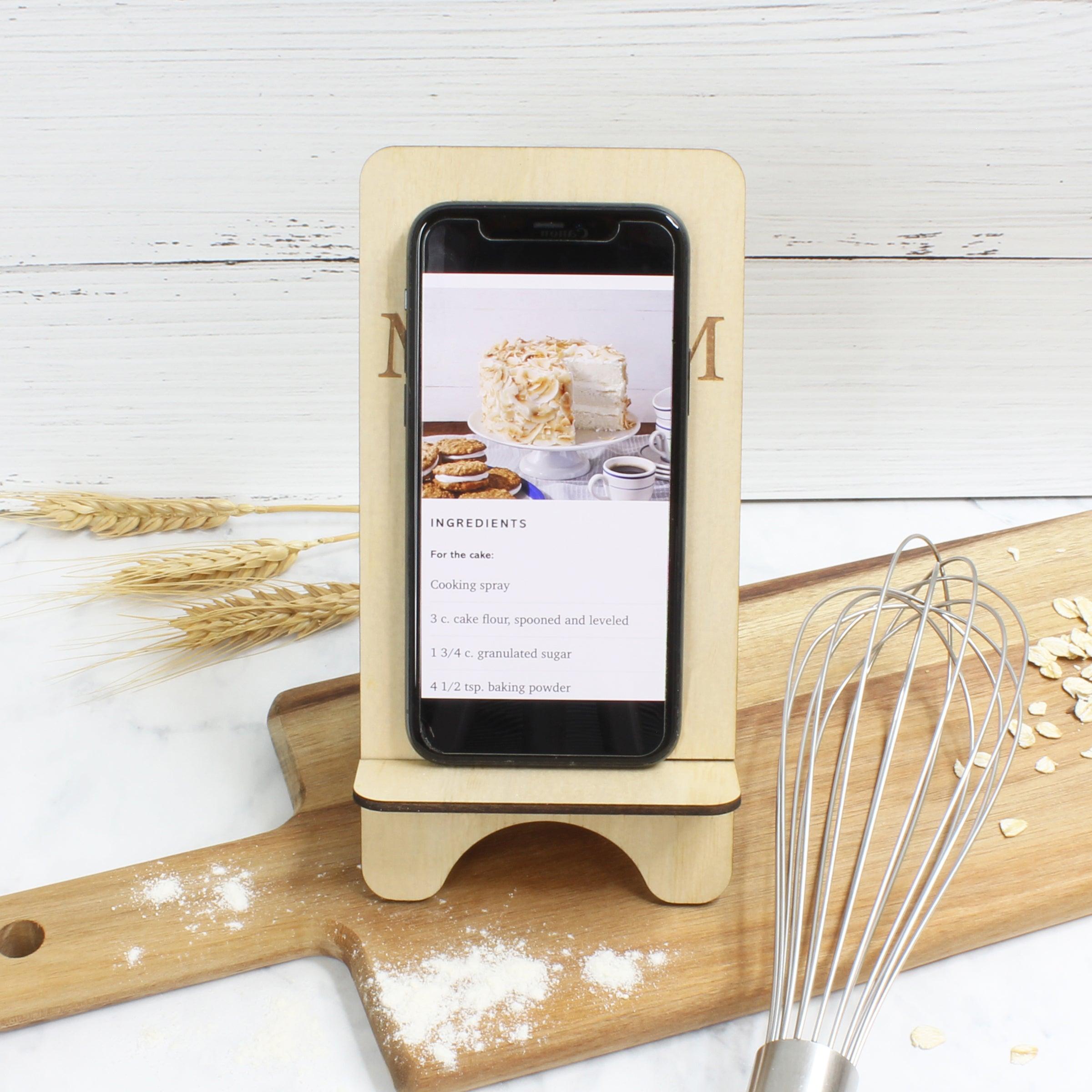 Quality Laser Cut Wooden Phone Stands - Meridian Etch