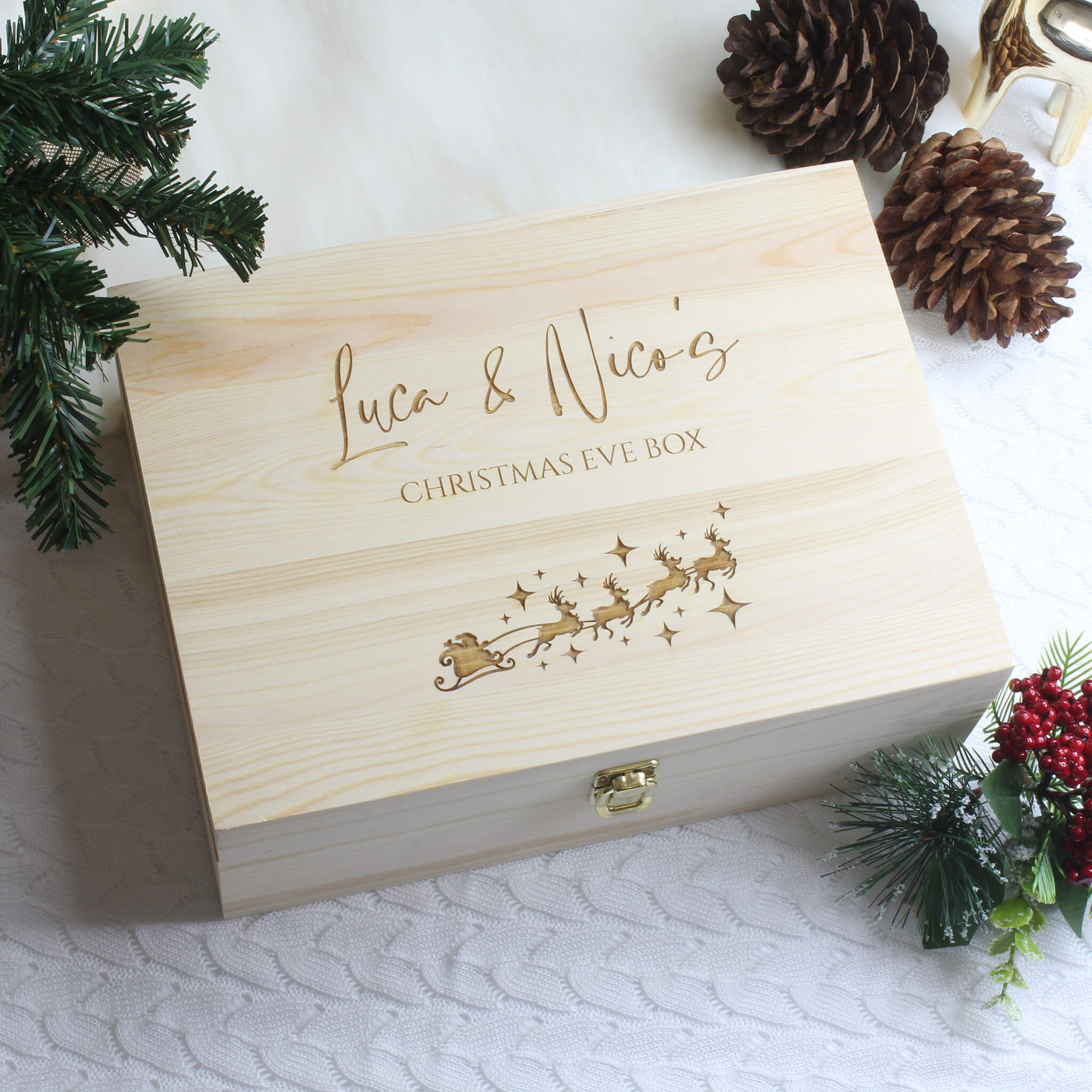 Christmas Eve Box - Personalised – Meridian Etch